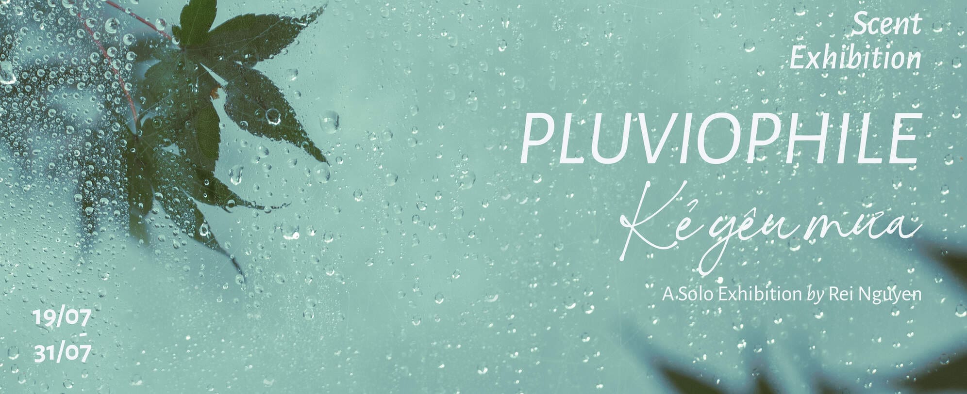 Triển lãm mùi hương Pluviophile - R Parfums